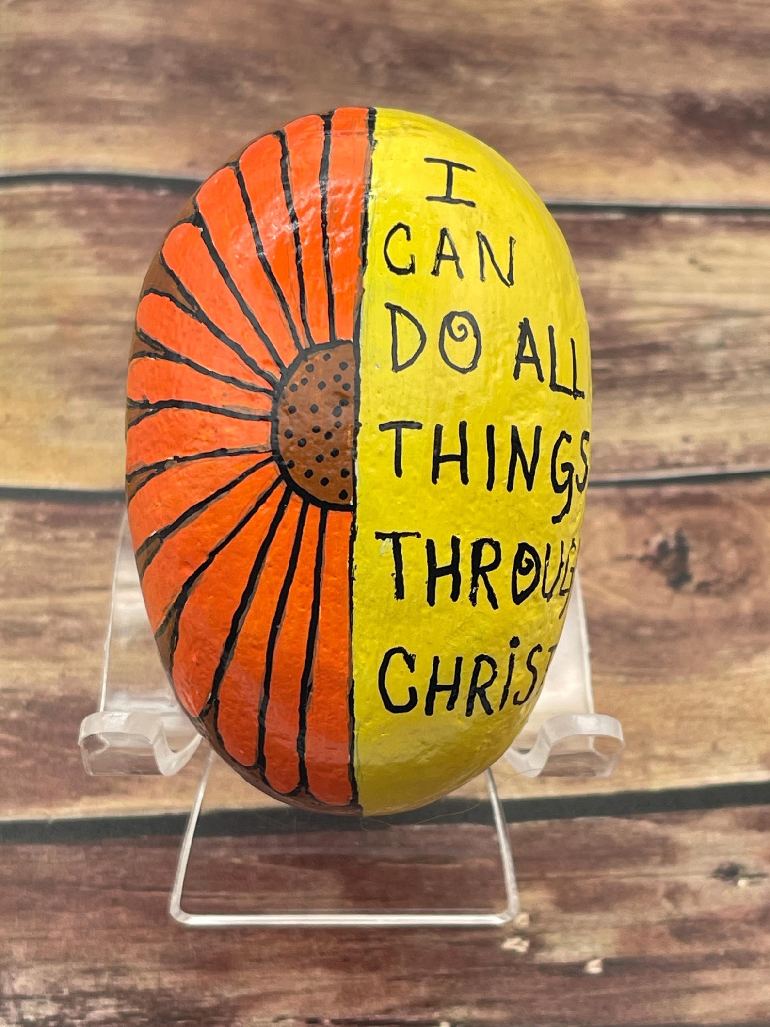 I Can Do All Things Through Christ, Sunflower, Philippians Bible Verse ...