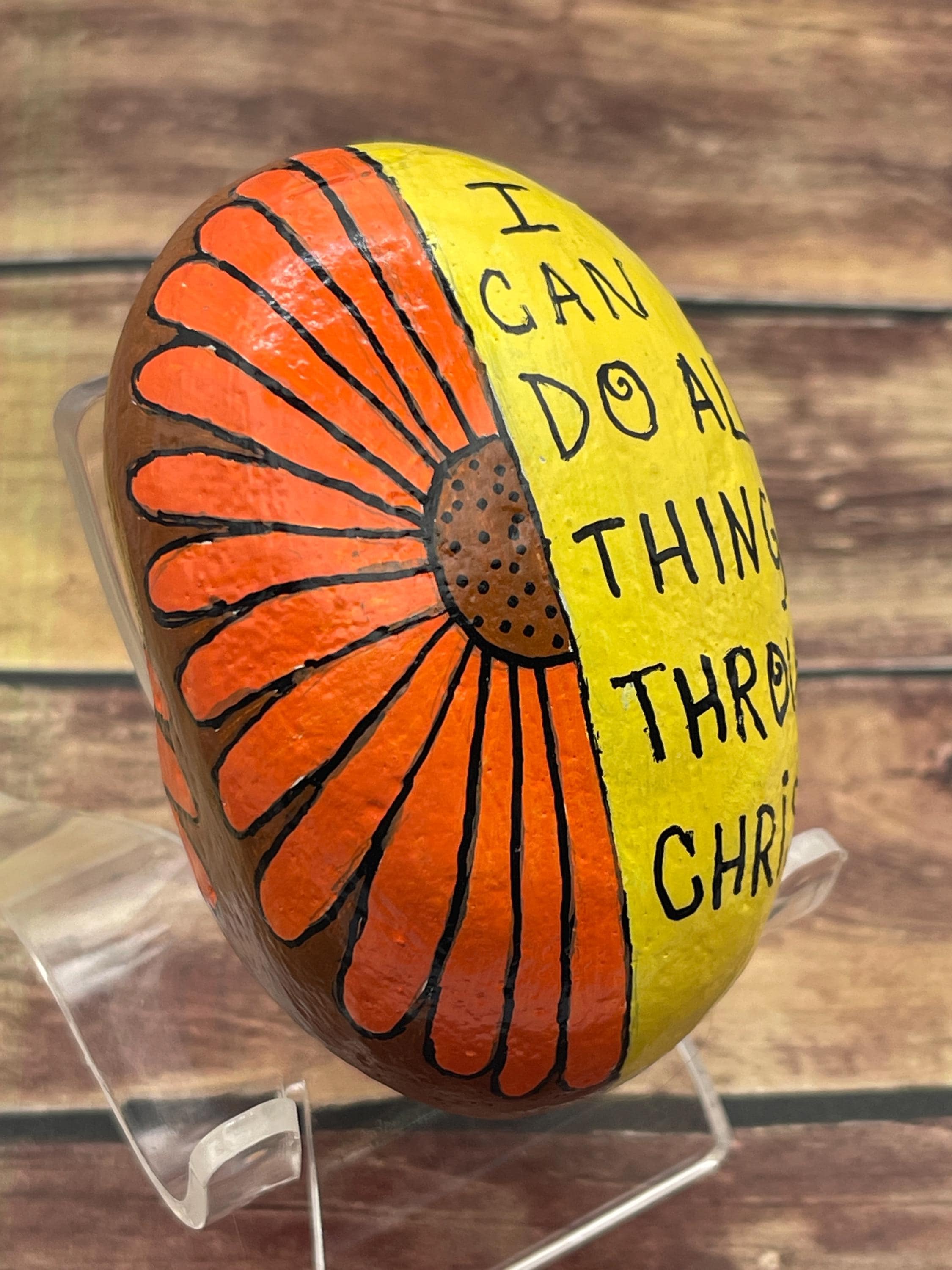 I Can Do All Things Through Christ, Sunflower, Philippians Bible Verse ...