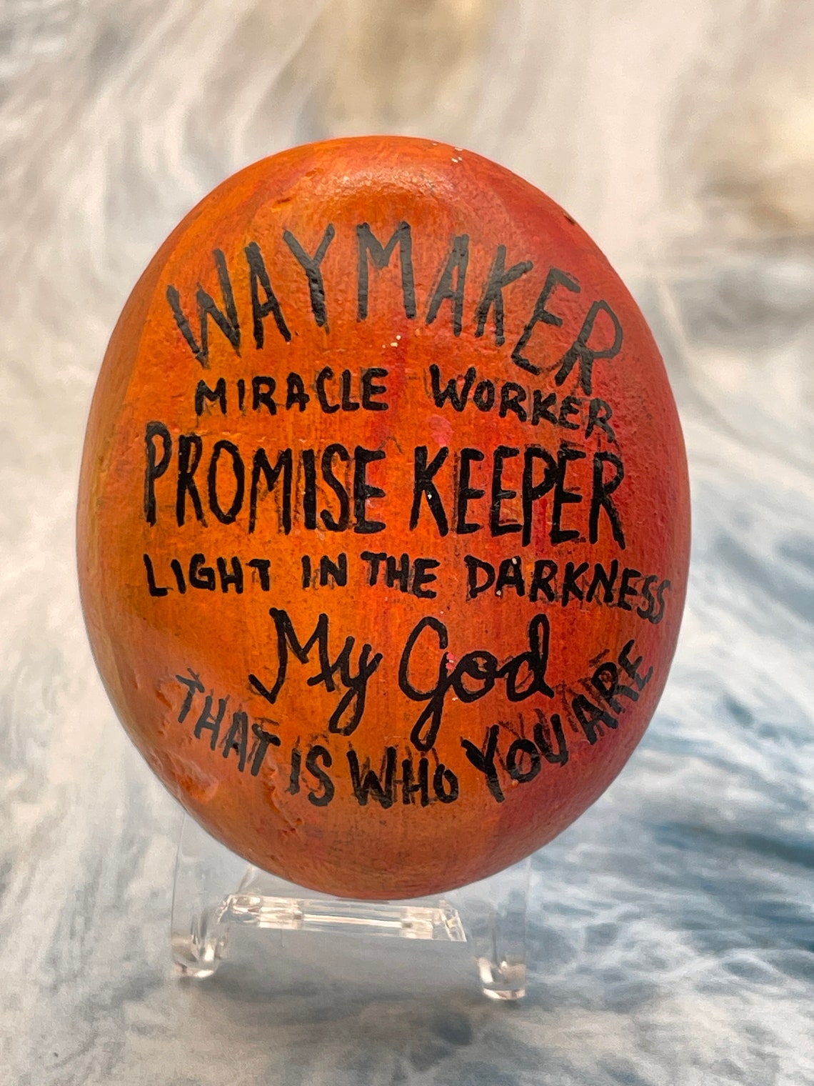 Waymaker Miracle Worker, My God That is Who You Are, Painted Rock ...