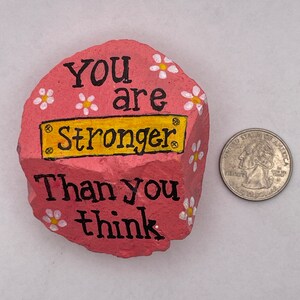You Are Stronger Than You Think, Inspirational Quote, Motivational ...