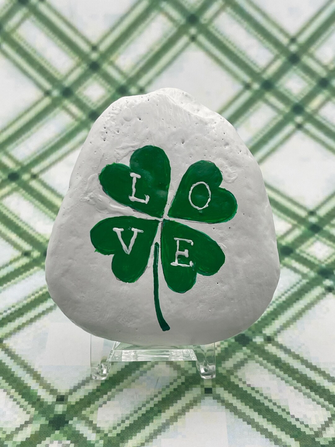 Love Four Leaf Clover, Lucky Irish Charm, St. Patrick's Day Decor ...