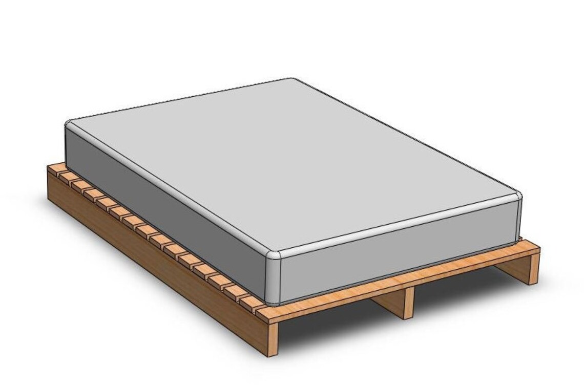 DYI Plans King/modern Platform Bed/minimalist Wooden Bed/king Size/pdf ...