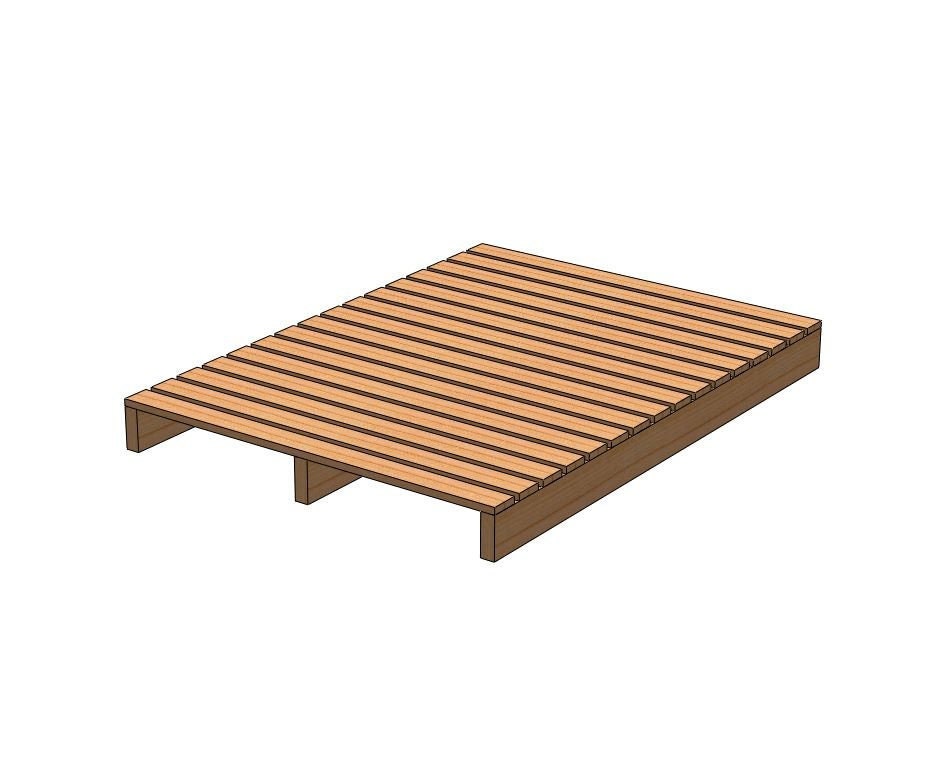 DYI Plans King/modern Platform Bed/minimalist Wooden Bed/king Size/pdf ...