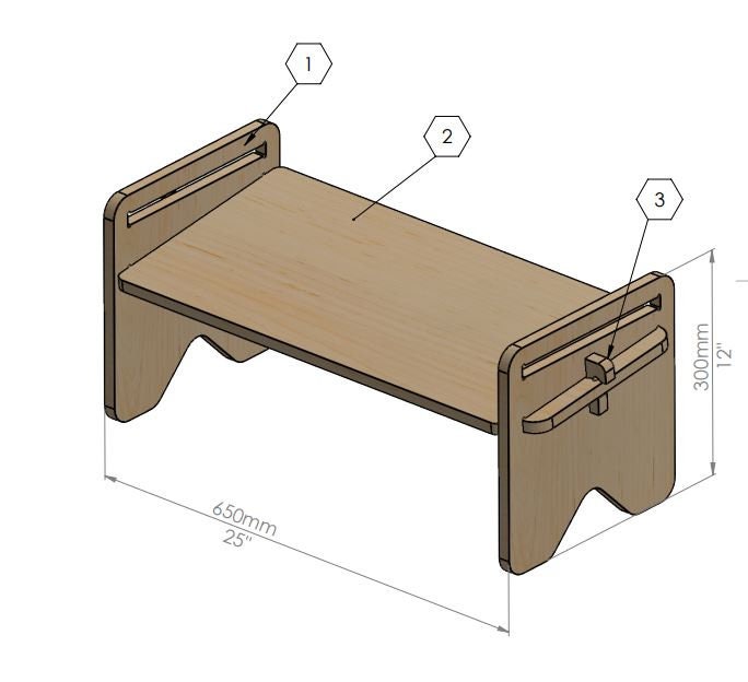 Laptop Stand/wood Laptop Stand Plan/desk Plans/laptop - Etsy