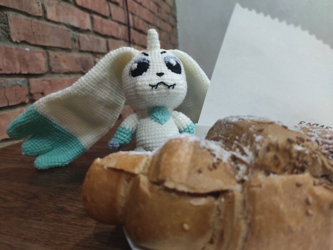 Crochet Terriermon Plushie - Etsy