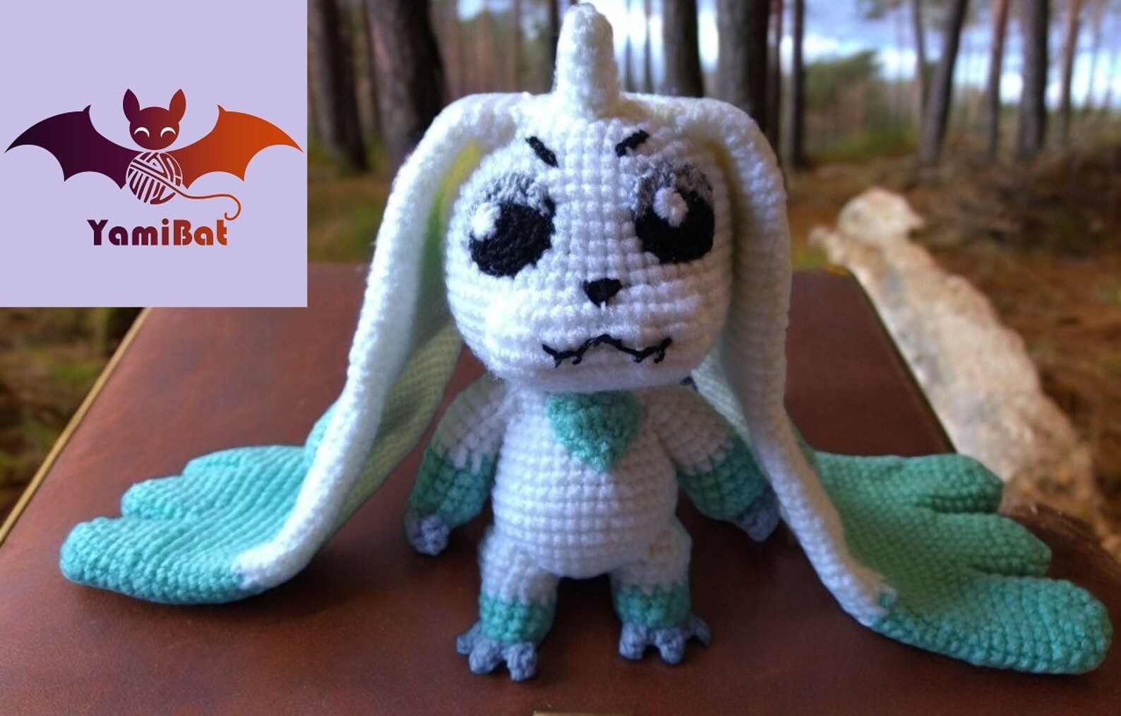 Crochet Terriermon Plushie - Etsy
