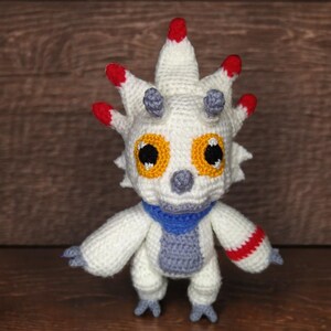 Crochet Digimon Gammamon Amigurumi Pattern PDF - Etsy