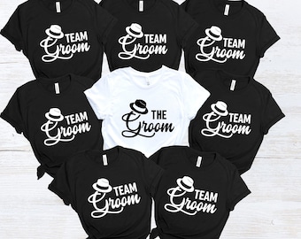Personalized Groomsmen Bachelor Party Shirt, Groom Crew Shirt, Groom ...
