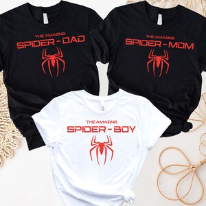 Spider Shirt, Superhero Shirt, Spider Family Shirt, Spider Dad Shirt ...