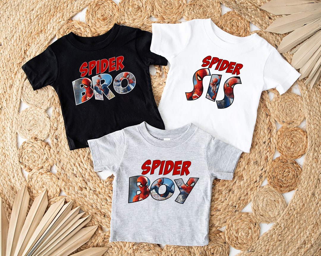 Custom Family Spider Shirts, Spider Boy Shirt, Spider Mom, Spider Dad ...