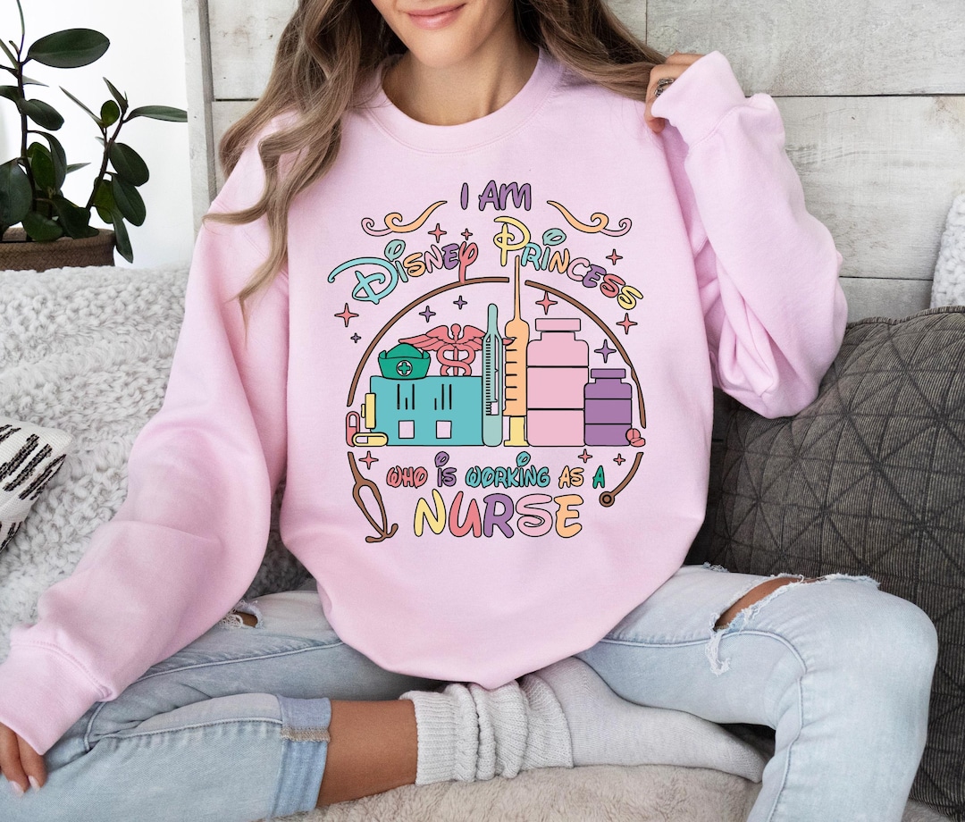 I'm A Disney Princess Who is Working as A Nurse Shirt, Disney Princess ...
