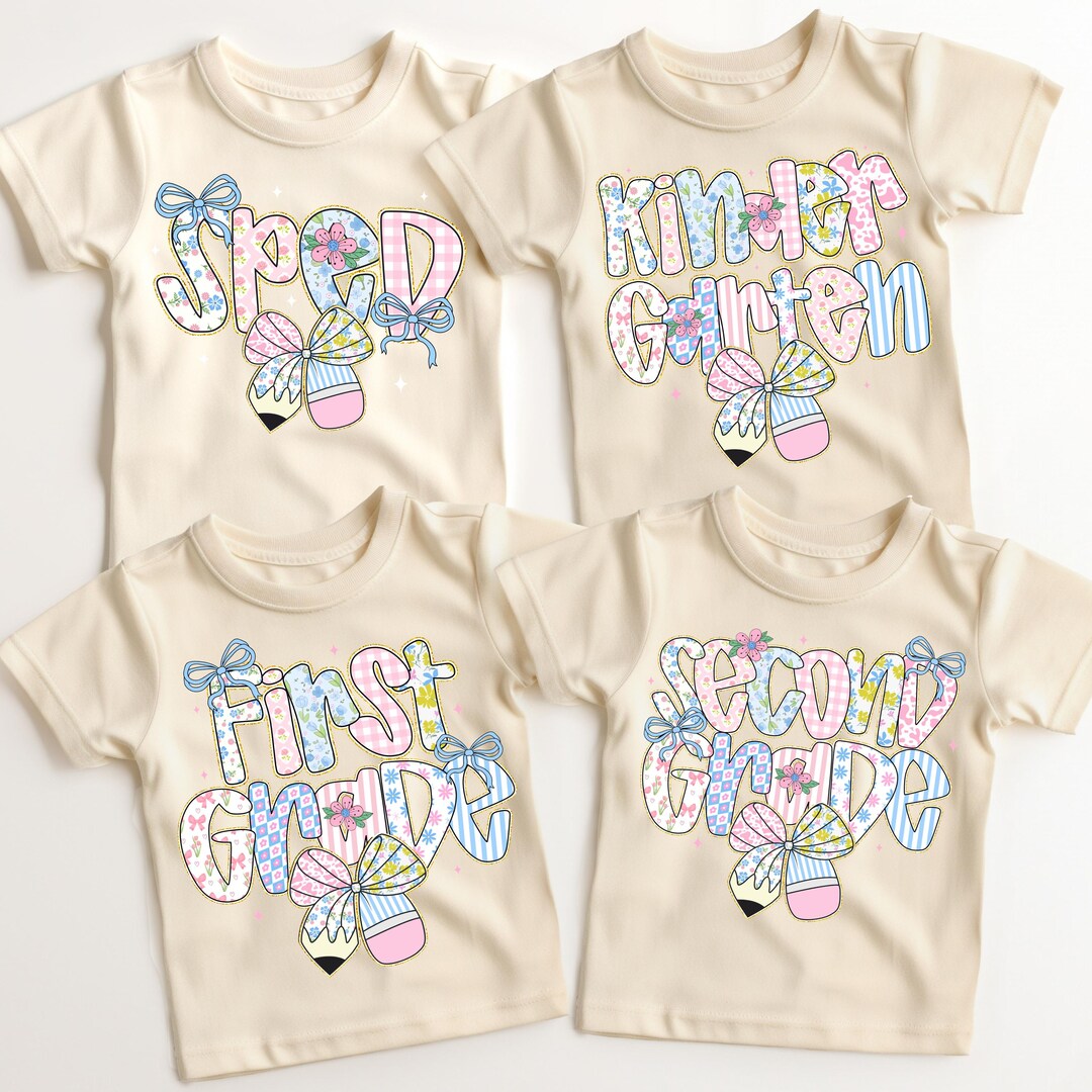 Hello Grade School Shirt, First Grade T-shirt, Second Grade Sweatshirt ...