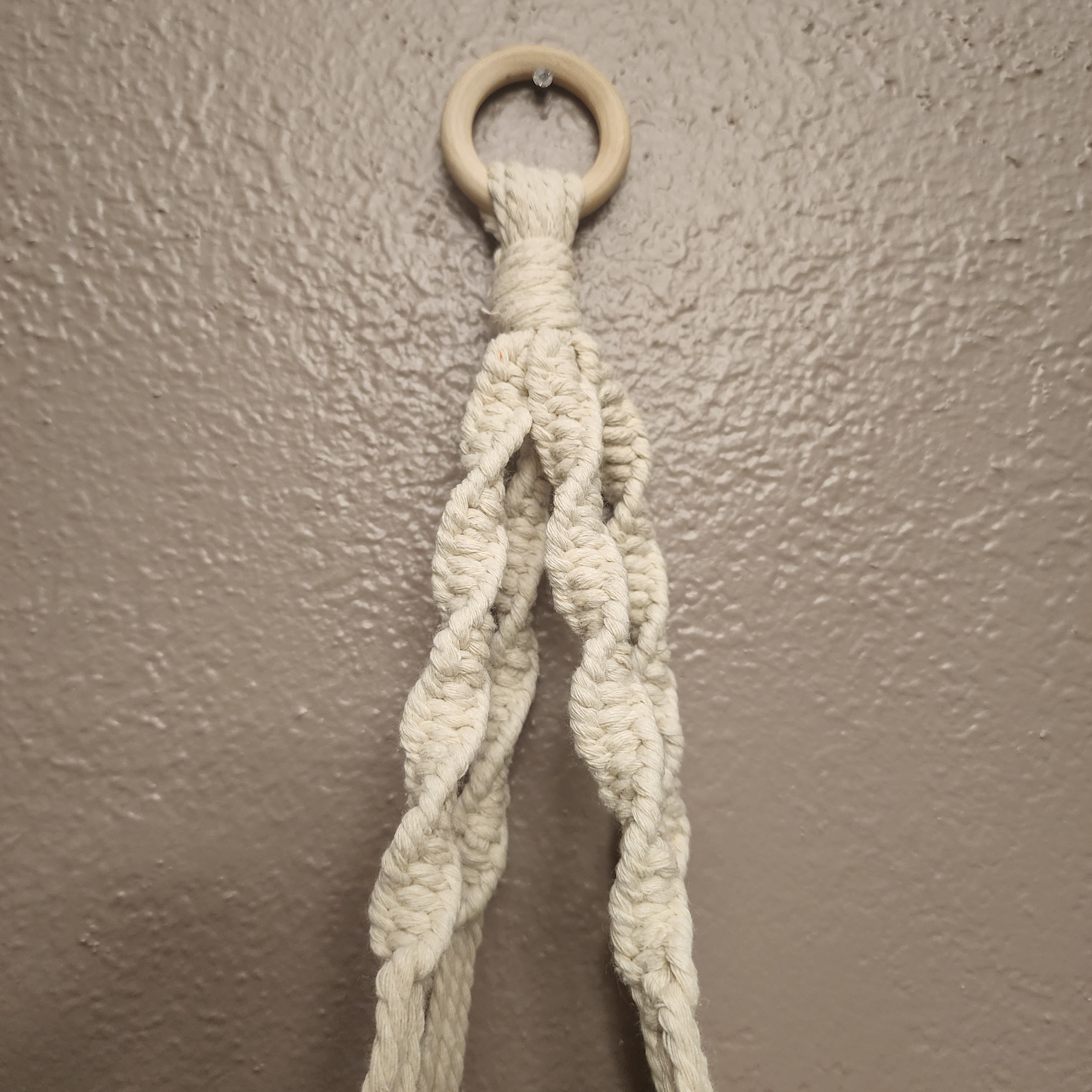 Beaded Macramé Plant Hanger - Etsy