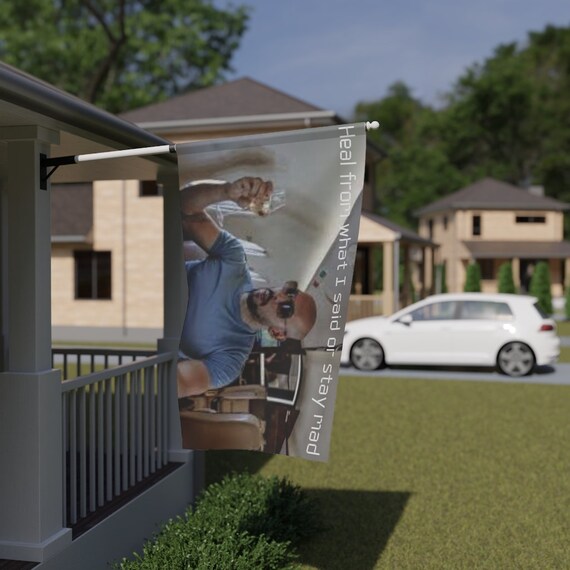 Drapeau Andrew Tate Guérir de ce que jai dit ou rester fou - Etsy France