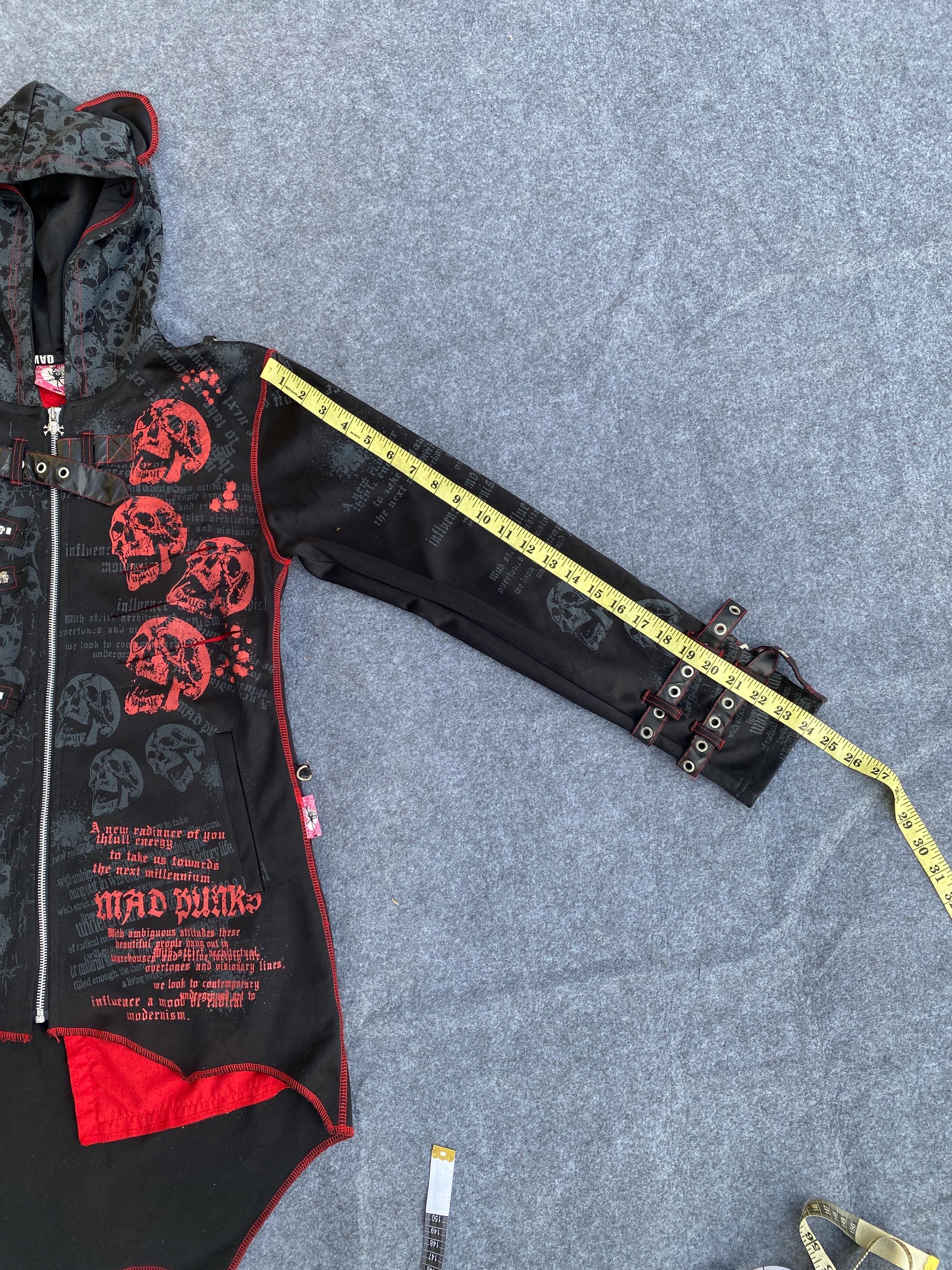Vintage Mad Punk Girl Gothic Jacket - Etsy