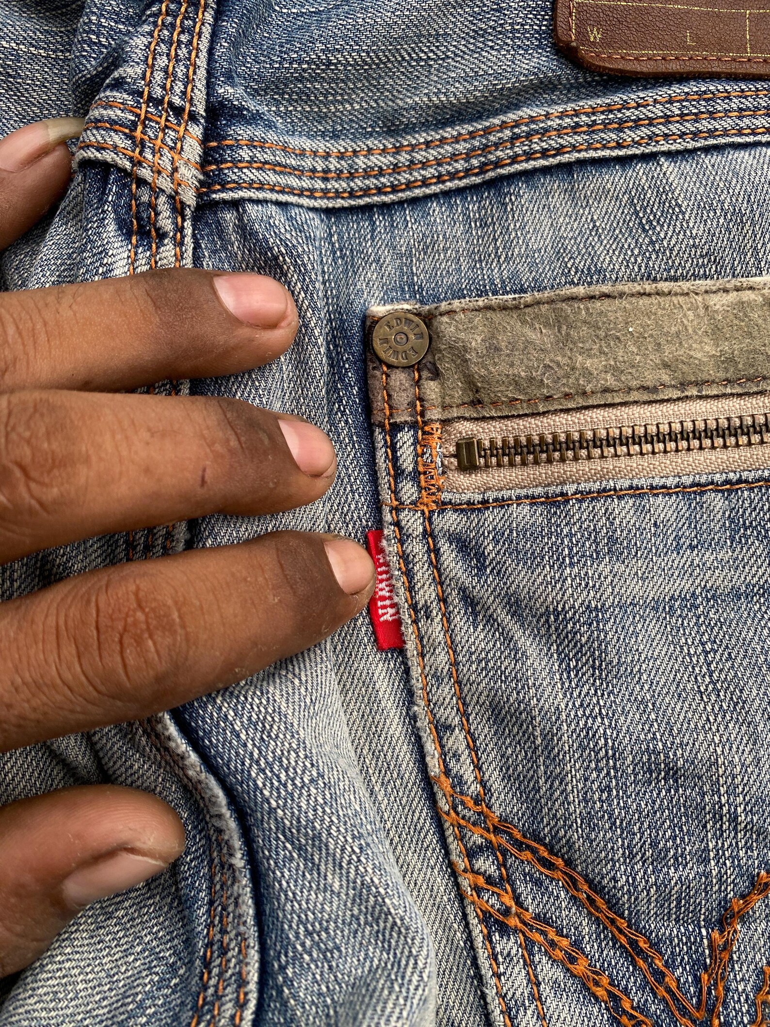 Vintage Edwin 503 Bluetrip Denim Pant - Etsy