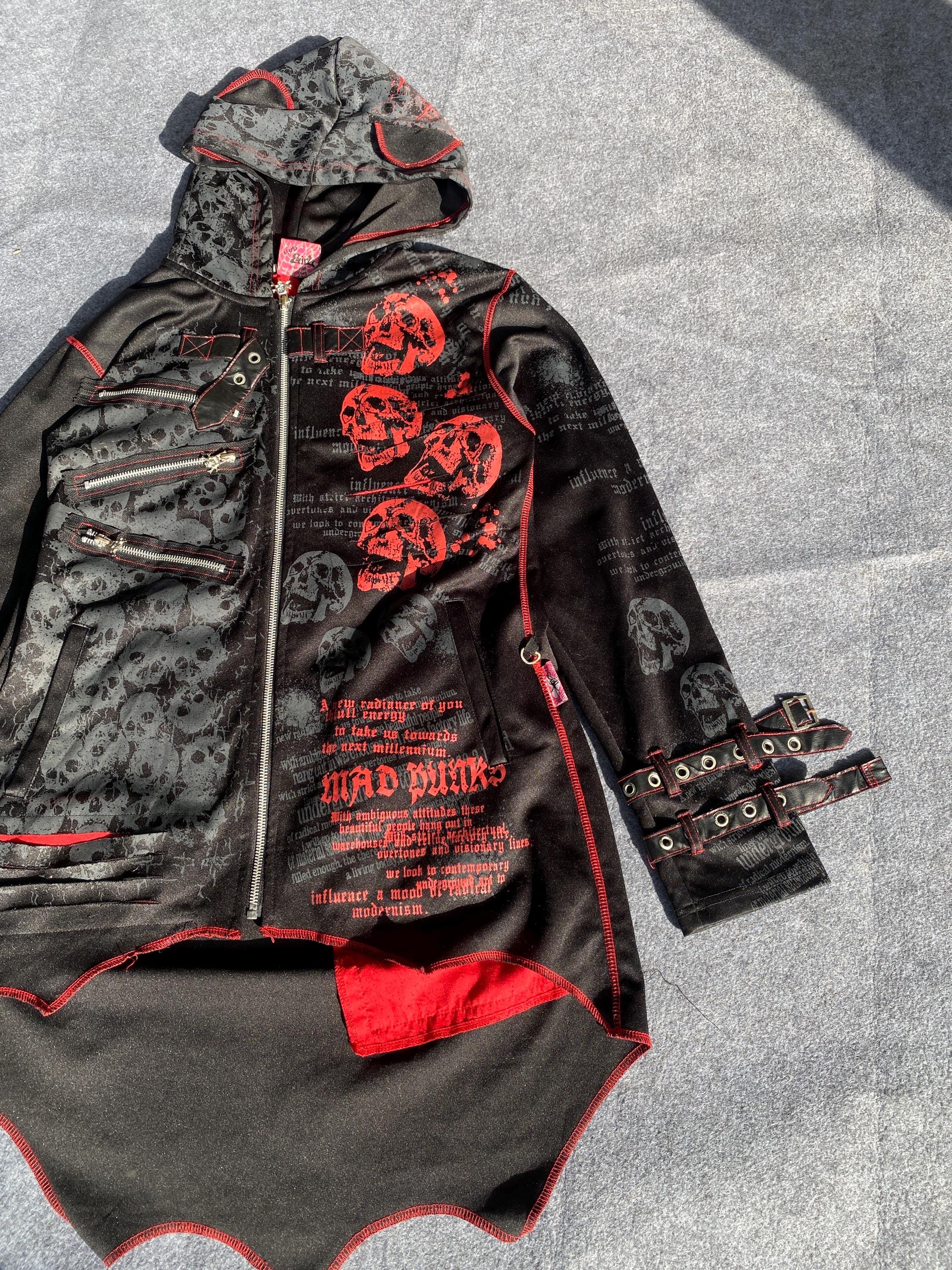 Vintage Mad Punk Girl Gothic Jacket - Etsy