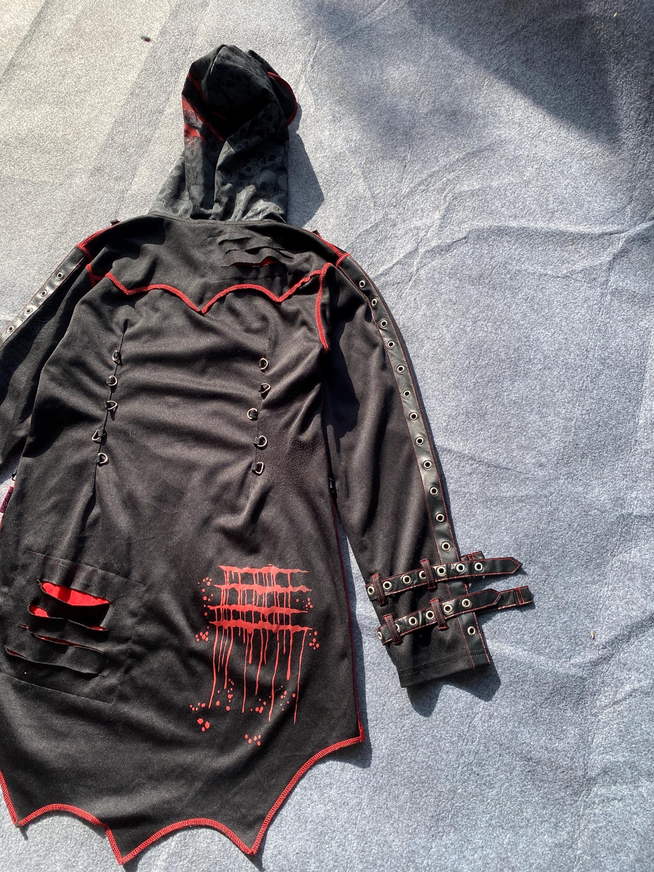 Vintage Mad Punk Girl Gothic Jacket - Etsy