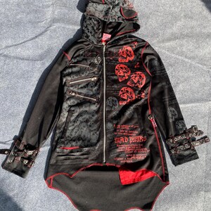 Vintage Mad Punk Girl Gothic Jacket - Etsy