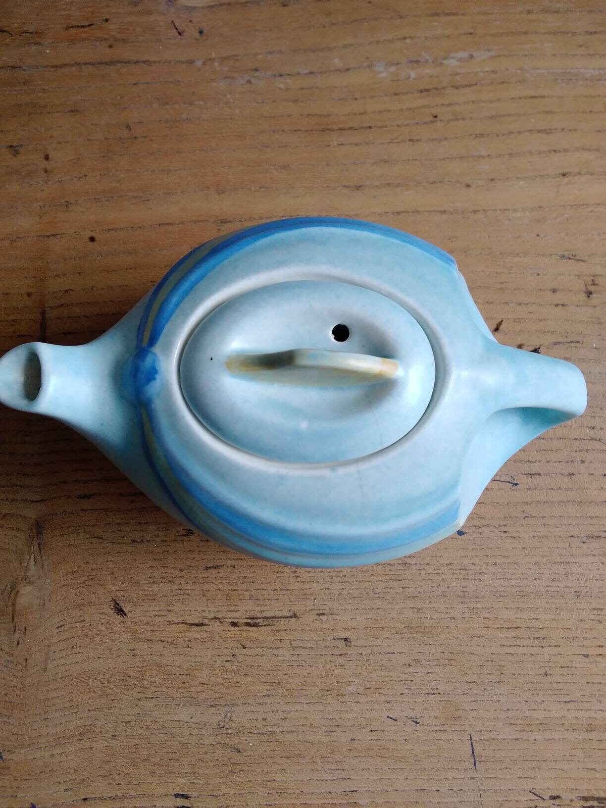 Art Deco Teapot. Streamline Art Deco George Clews Teapot. Blue - Etsy UK