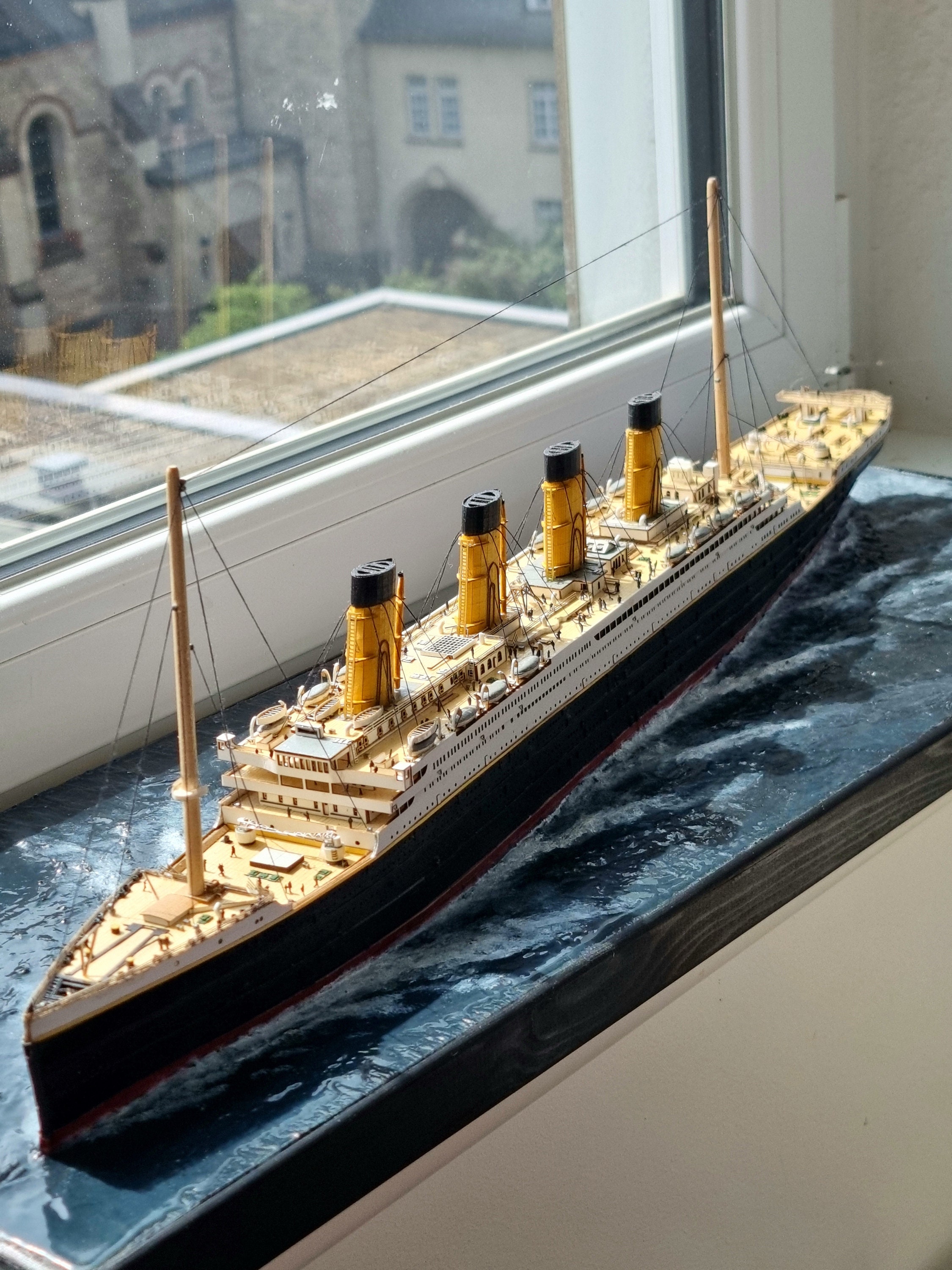 Handmade Titanic Model - Etsy