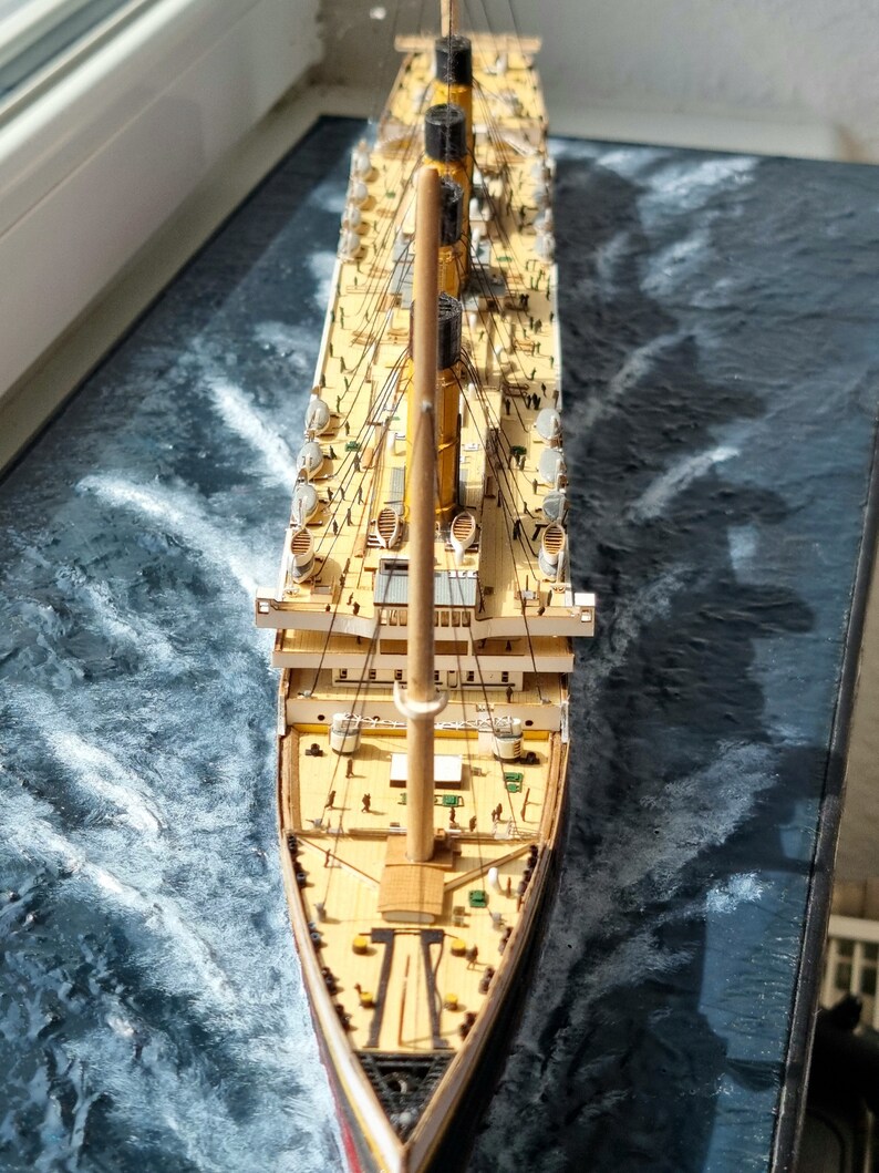 Handmade Titanic Model - Etsy
