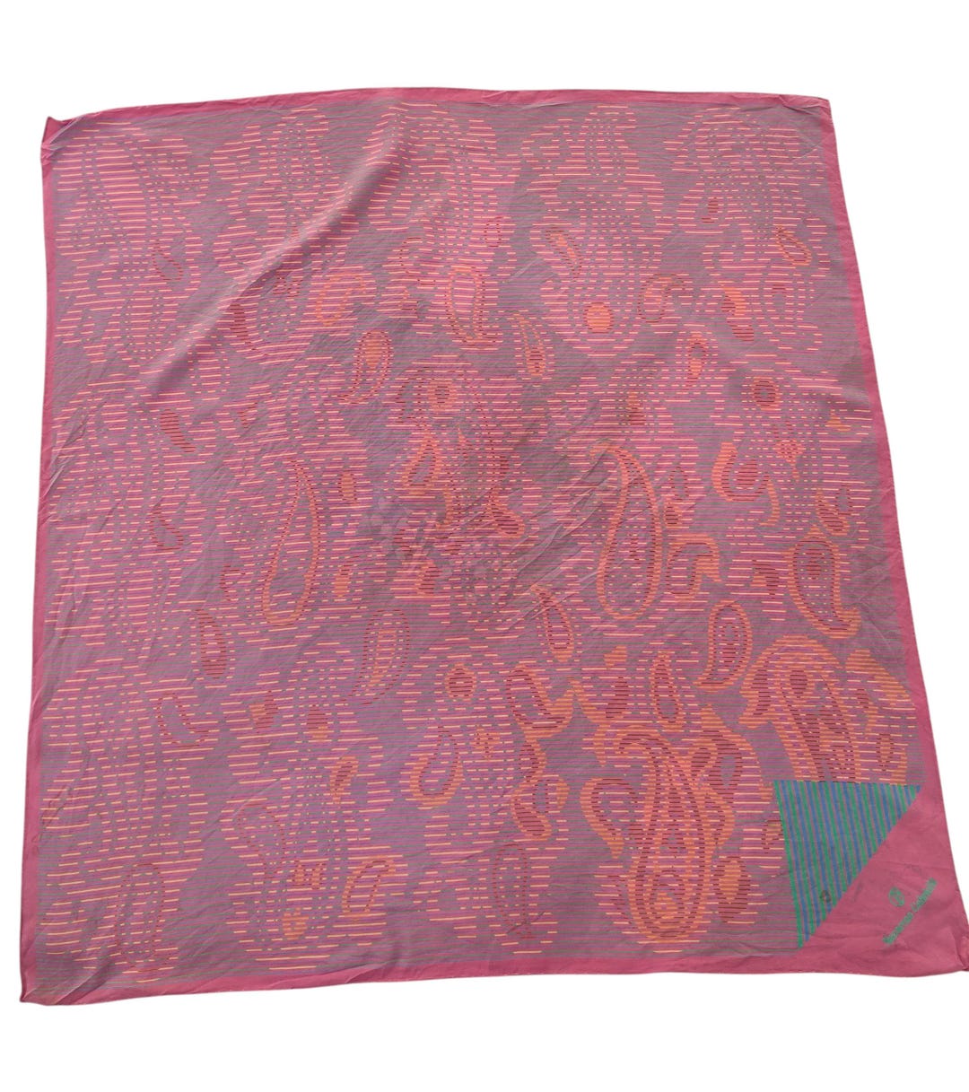 Nazareno Gabrielli Silk Crepe Scarf in Pink Color - Etsy