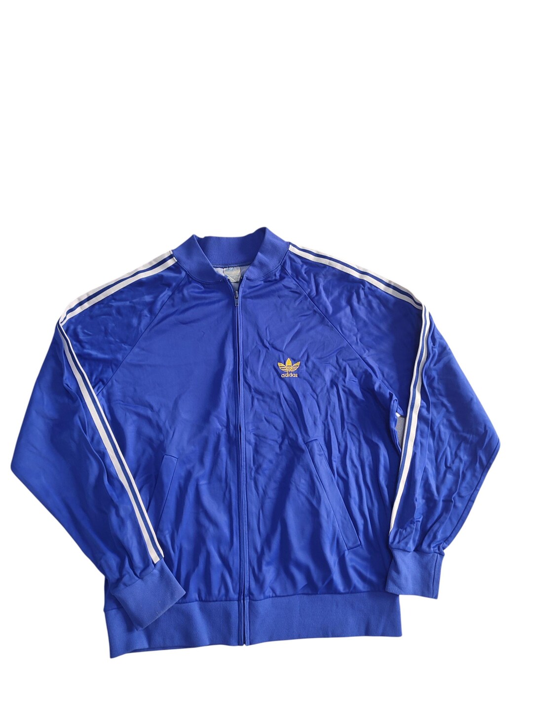 Adidas Ventex Vintage Blue Track Jacket Size Medium Free Shipping - Etsy