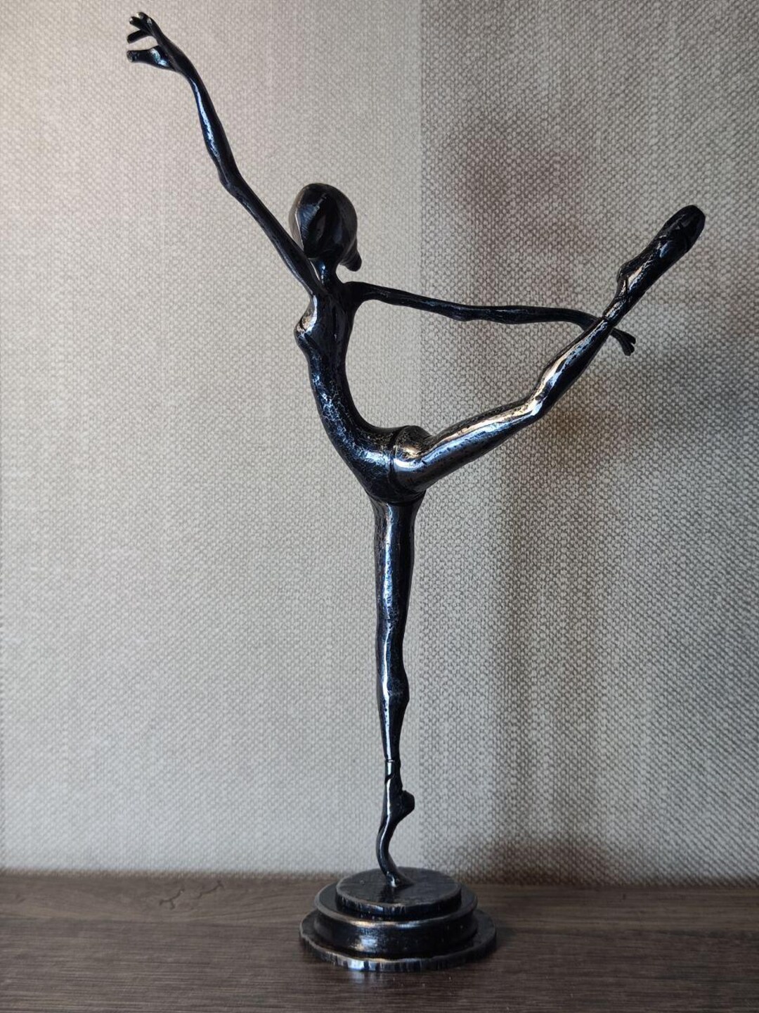 Ballerina Sculpture, Metal Sculpture, Sculpture Gift, Handmade Gift ...