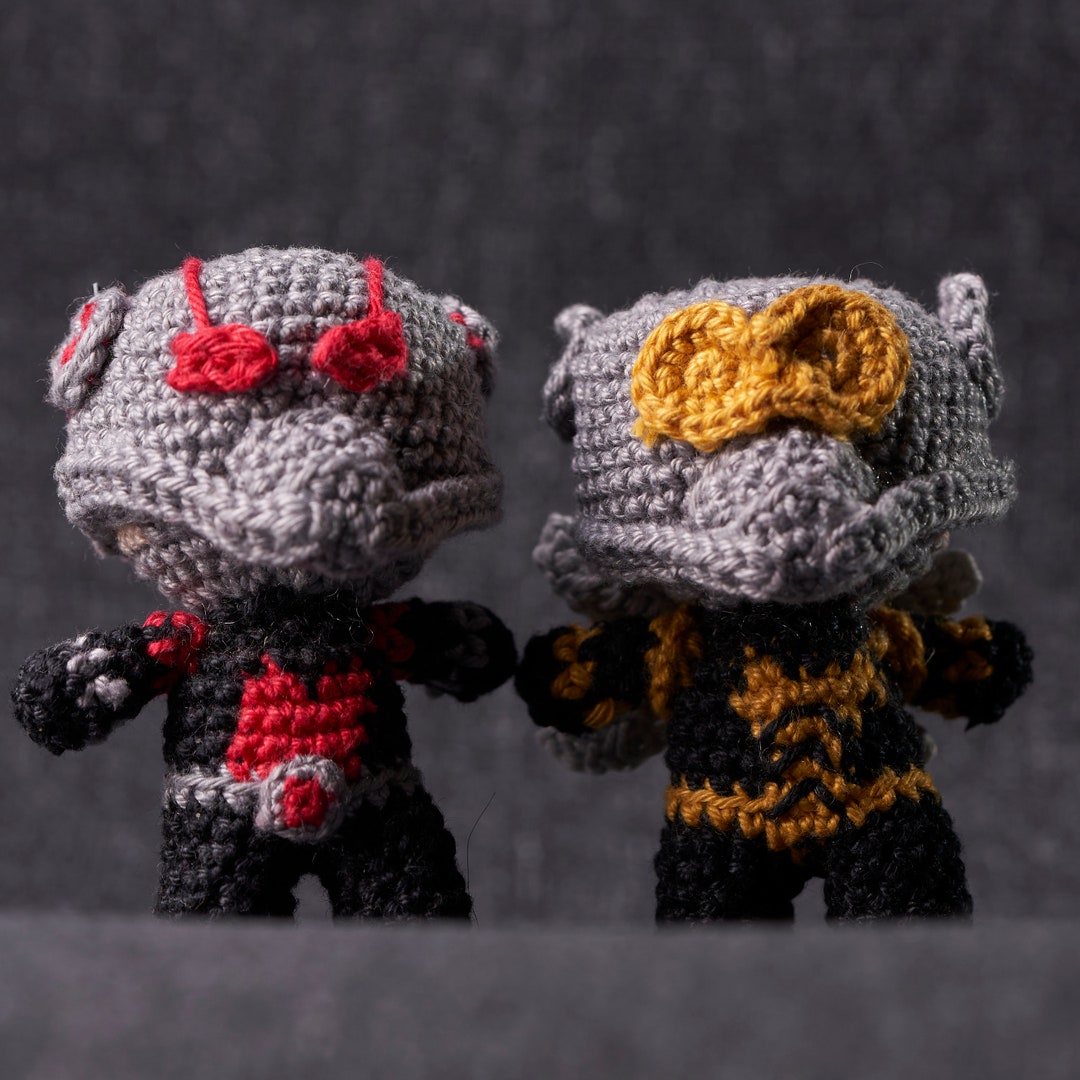 Avengers Amigurumi Pattern Antman and the Wasp. - Etsy