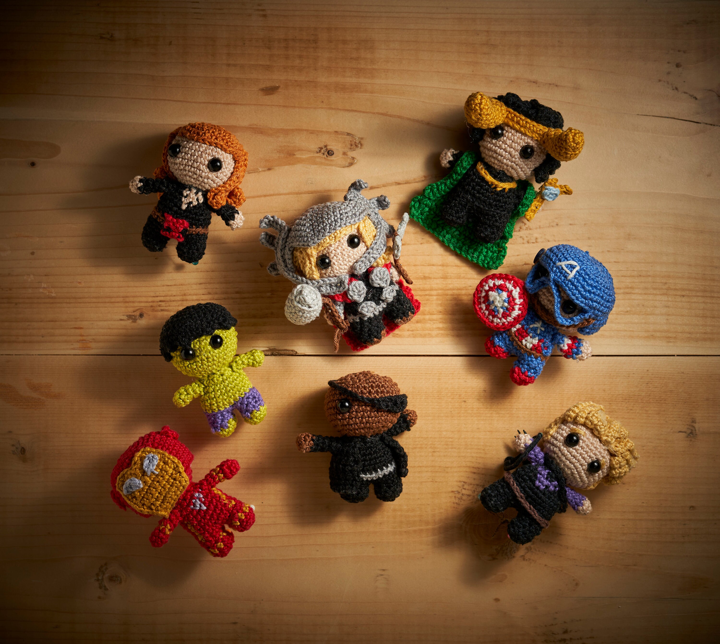 Avengers I, II and III Amigurumi Pattern Marvel - Etsy
