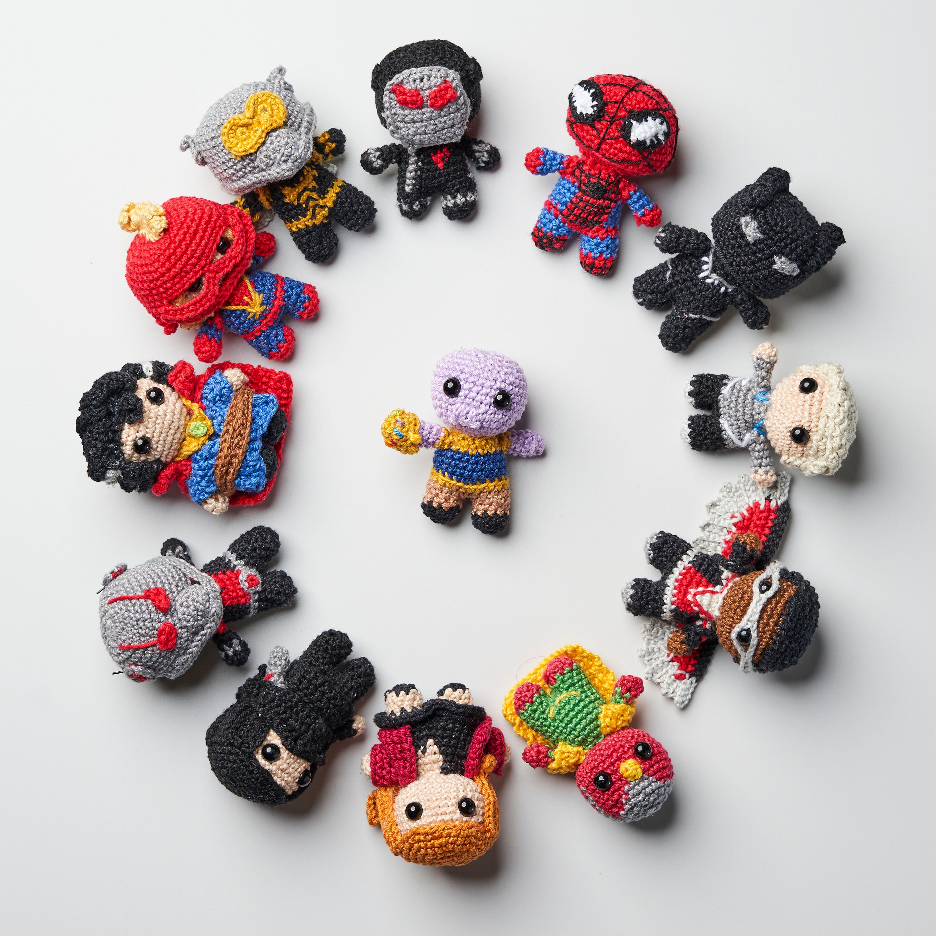Avengers I, II and III Amigurumi Pattern Marvel - Etsy