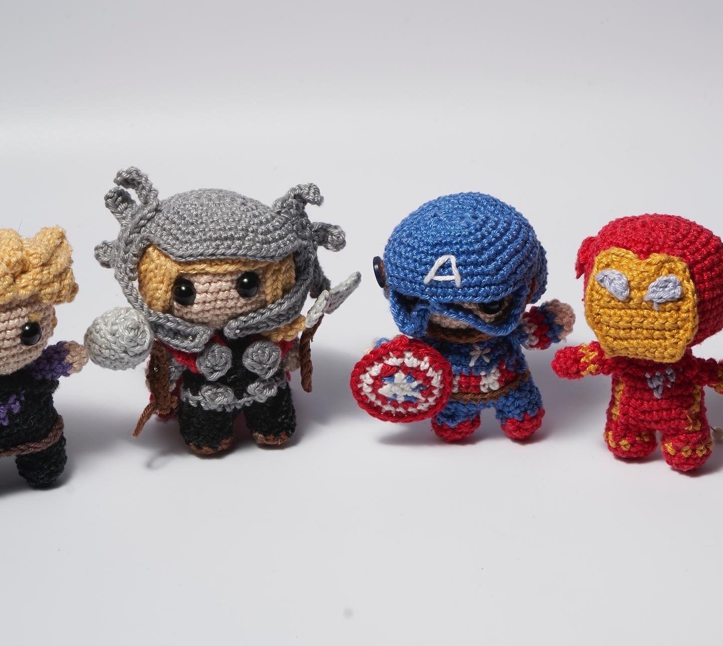 Avengers I, II and III Amigurumi Pattern Marvel - Etsy
