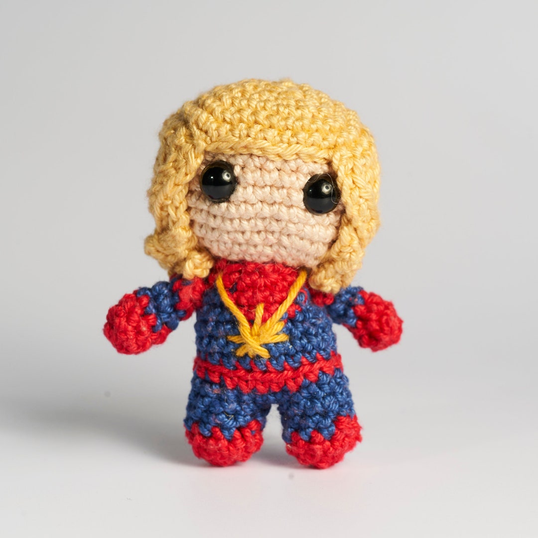 Marvel Captain Marvel Amivengers Amigurumi Pattern - Etsy