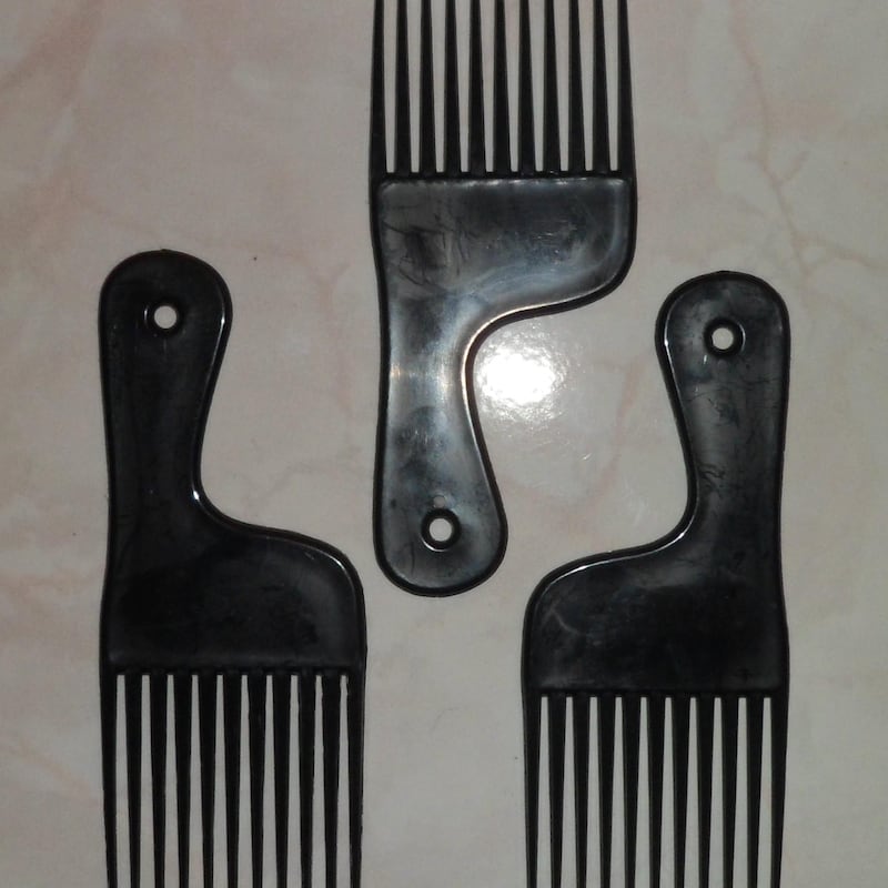 Afro Hair Pick - Etsy