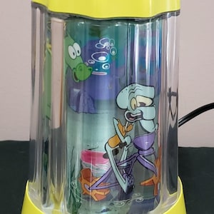 Spongebob Squarepants Nickelodeon Rotating Motion Lamp Night Light ...