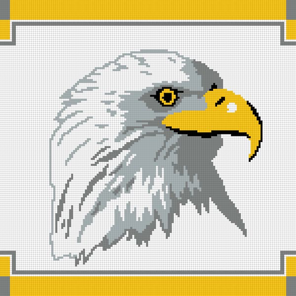 Eagle Graphgan Pattern - Etsy