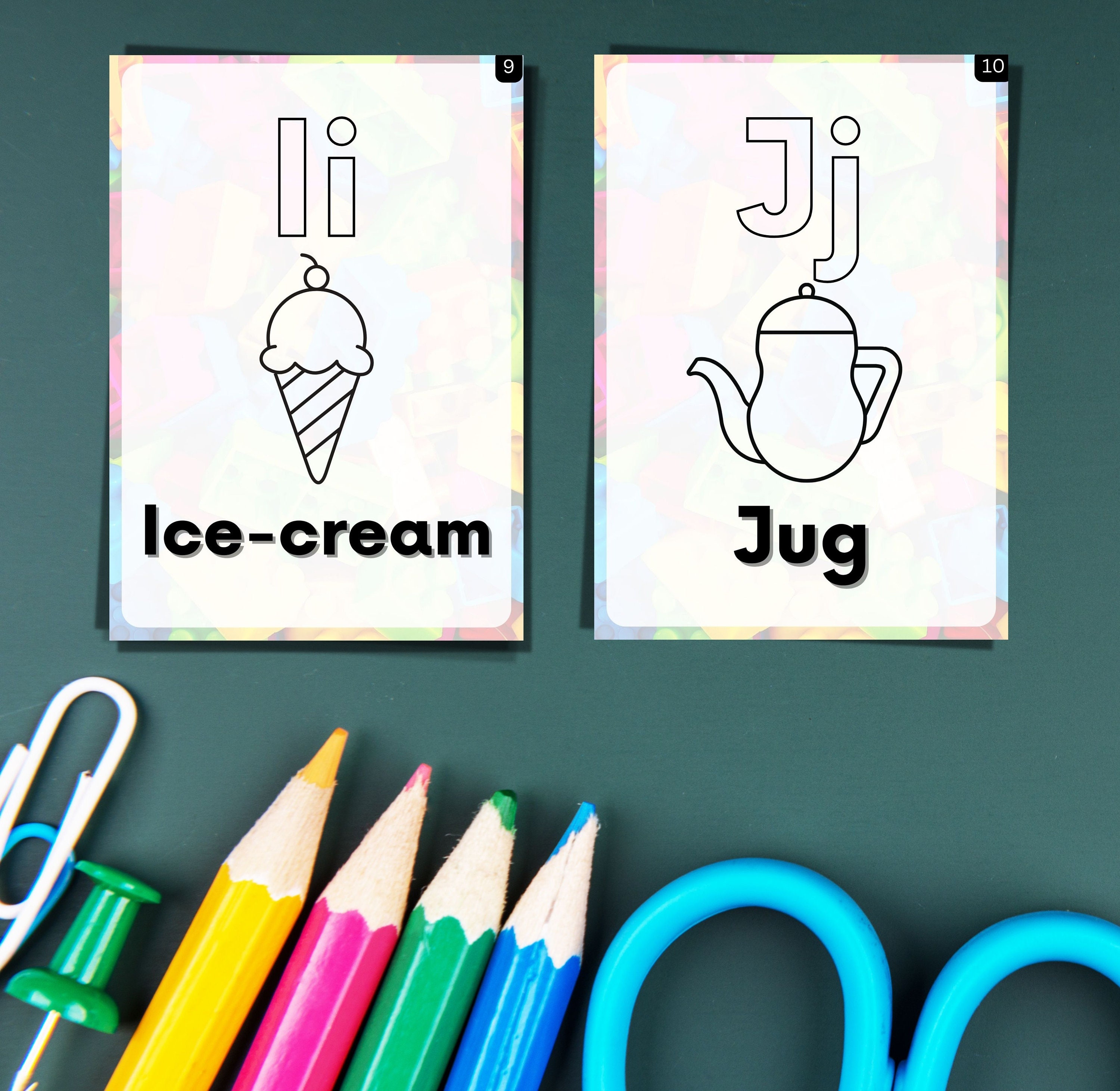 ABC Alphabet Coloring & Reading Worksheets Printable Book Letter ...