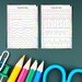 Printable Tracing Worksheet Bundle Alphabet Number Letter Color Shape ...