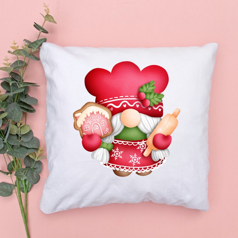 Cooking Gnome Svg, Chef Gnome Svg, Gnomes Svg Kitchen, Svg Baking Gnome ...