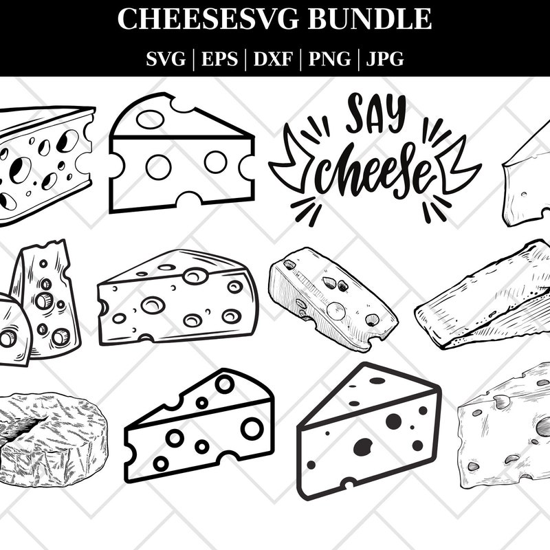 Cheese Svg - Etsy