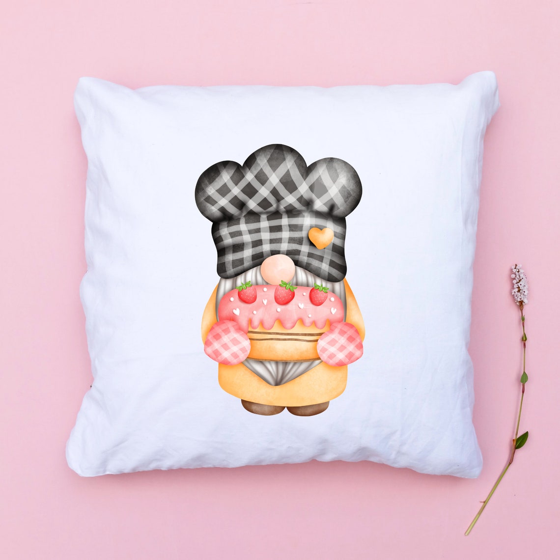 Cooking Gnome Svg, Chef Gnome Svg, Gnomes Svg Kitchen, Svg Baking Gnome ...