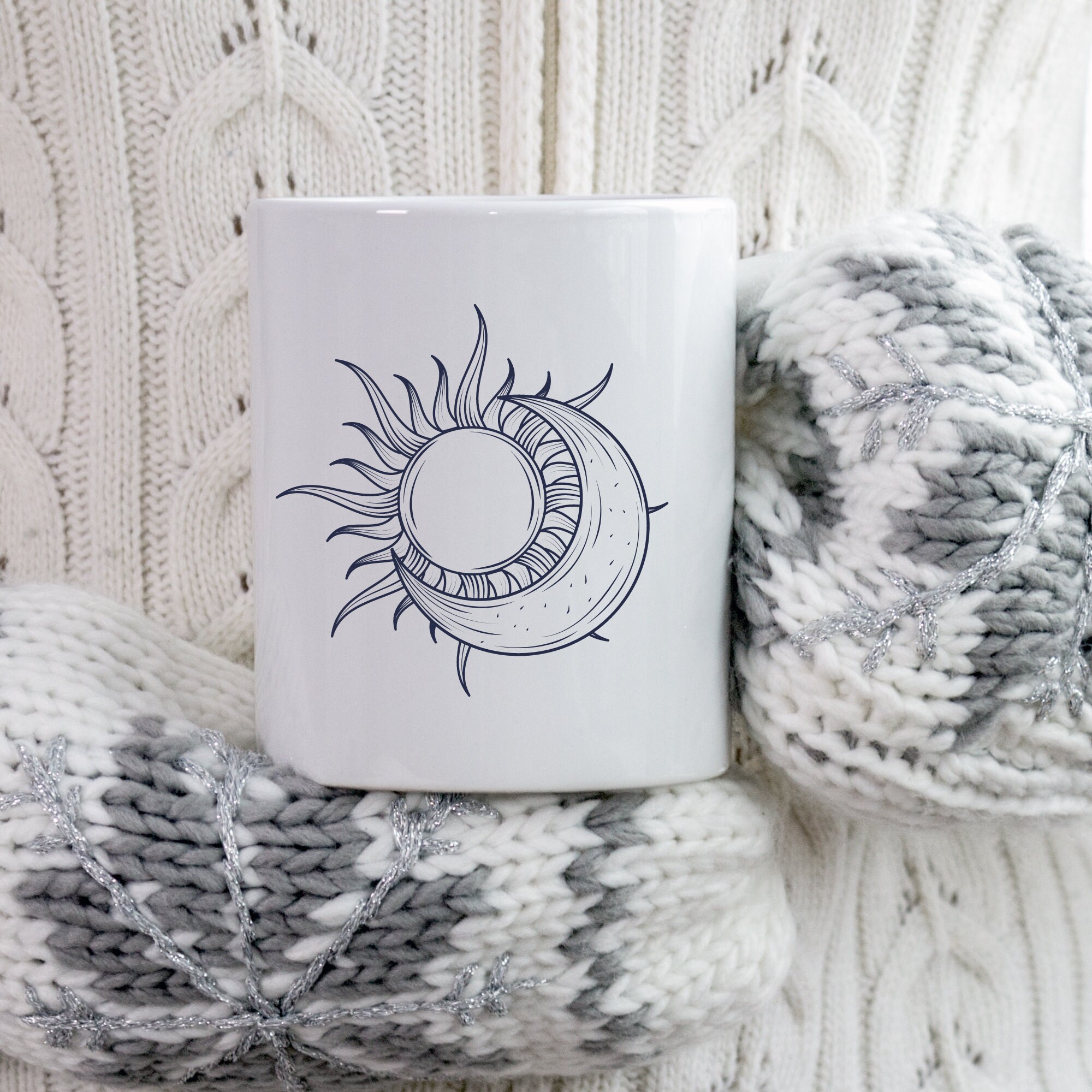 Moon Svg Moon Silhouette Moon Cut Files Moon Svg Bundle Moon Clipart ...