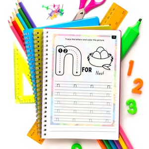 26 Alphabet Lowercase Worksheets, Preschool, Kindergarten, Learning ...