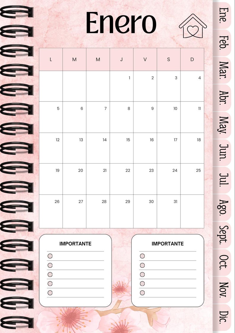 2026 Digital Planner, Goodnotes Monthly Planner, Planner for Ipad ...