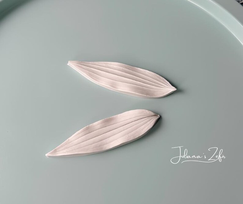 Tulip Leaf Silicone Mold | Food Grade Marshmallow Zefir Decorating Tool ...