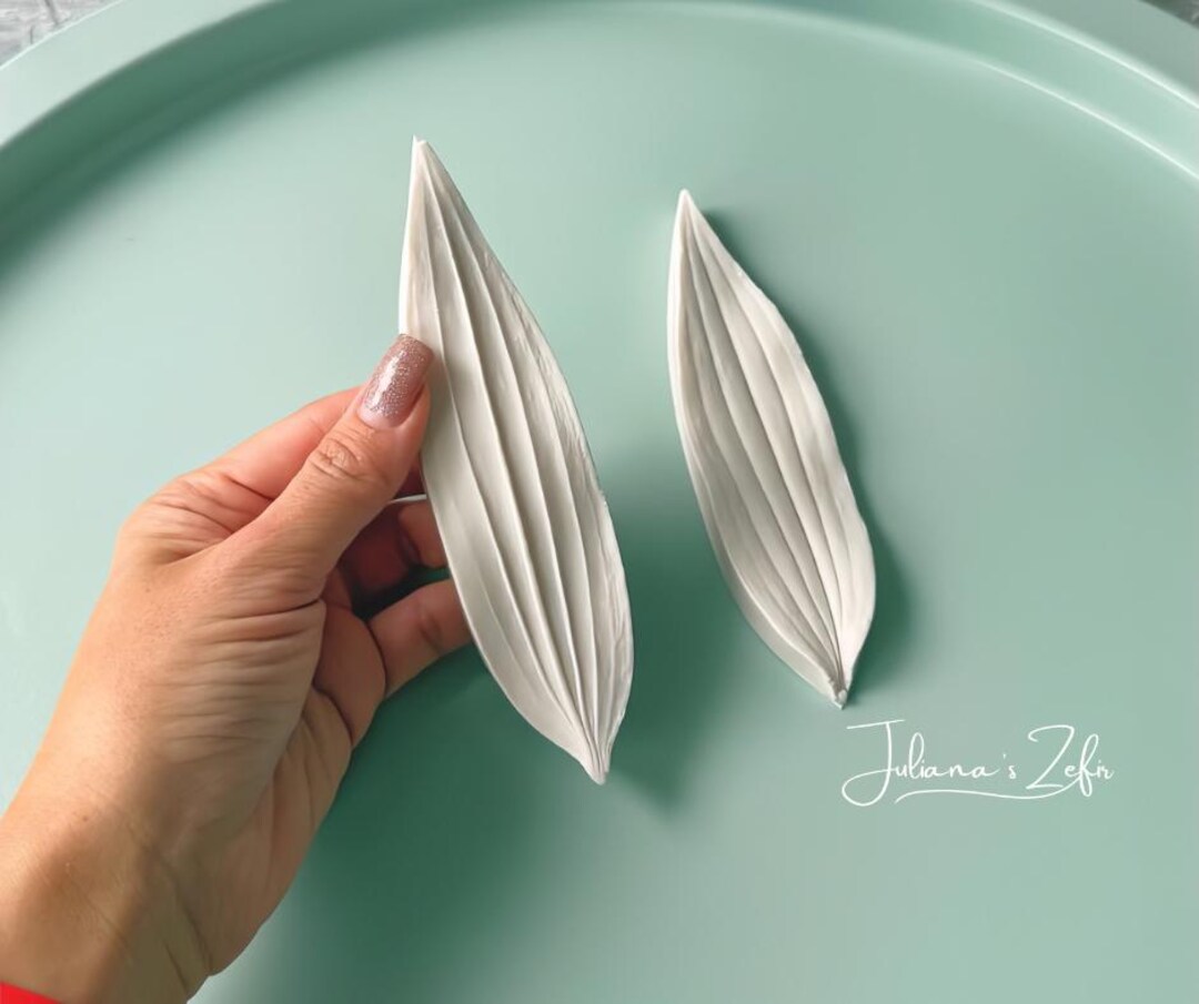 Tulip Leaf Silicone Mold | Food Grade Marshmallow Zefir Decorating Tool ...