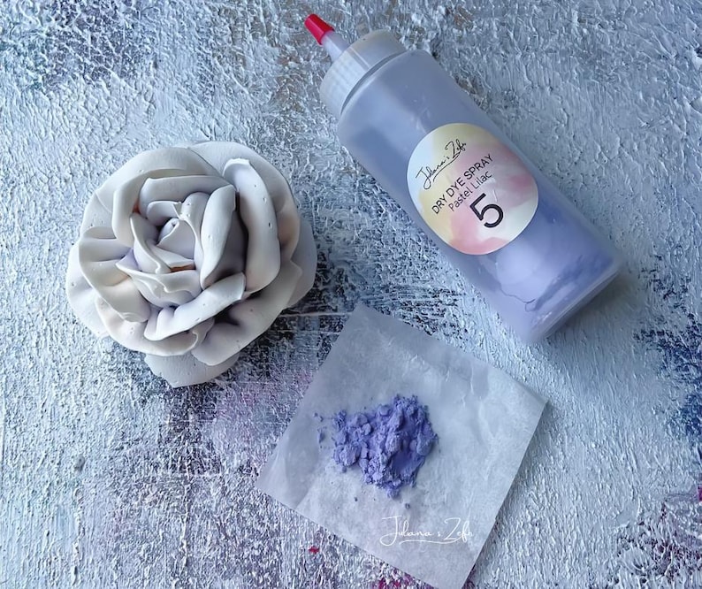 Spray de colorante seco para flores de malvavisco, colorante ...