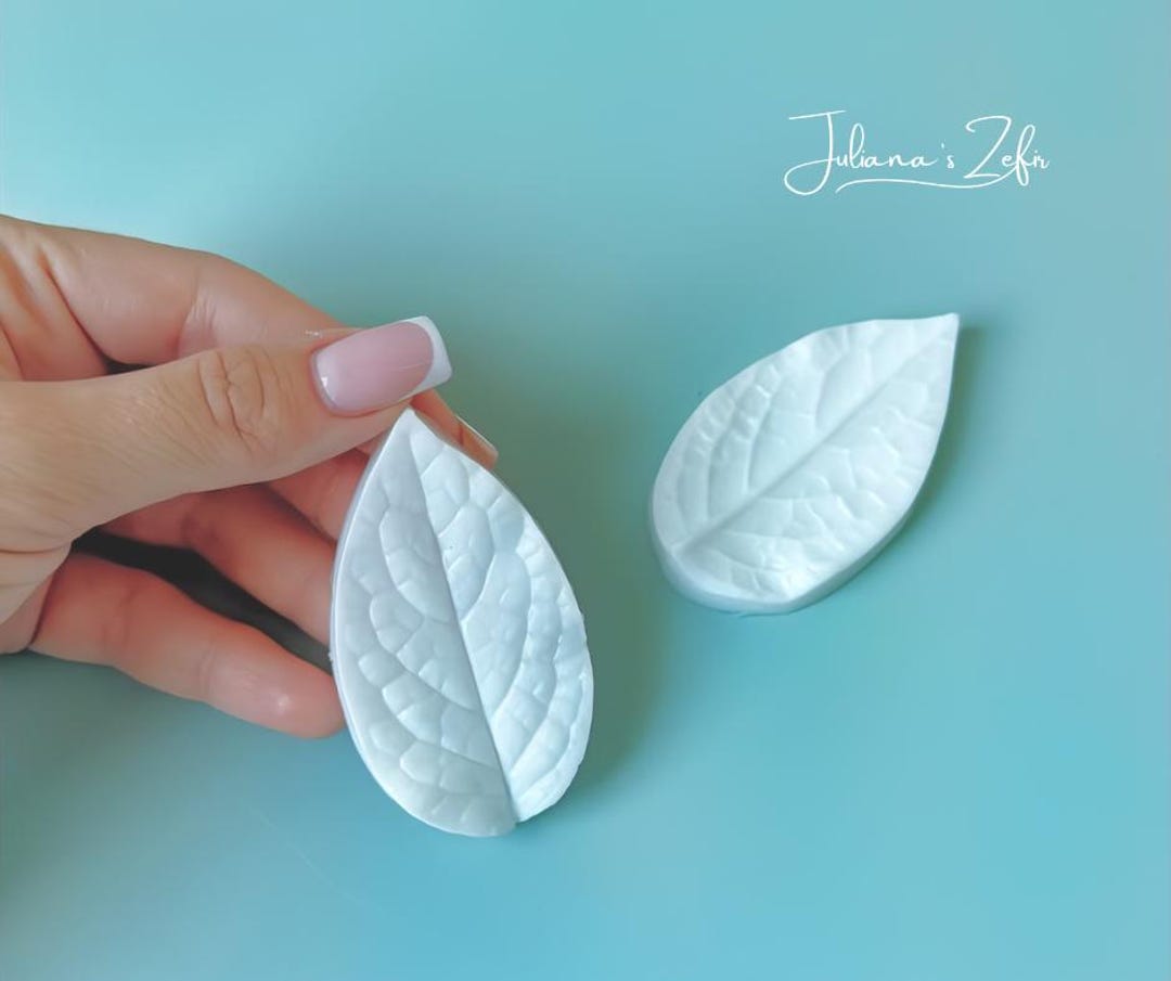 Rose Leaf Silicone Mold | Food Grade Marshmallow Zefir Decorating Tool ...