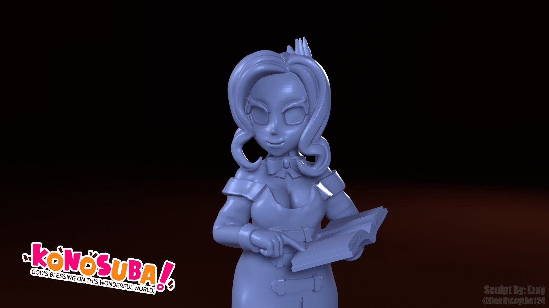 Konosuba TRPG: Luna, Guild Receptionist - Etsy